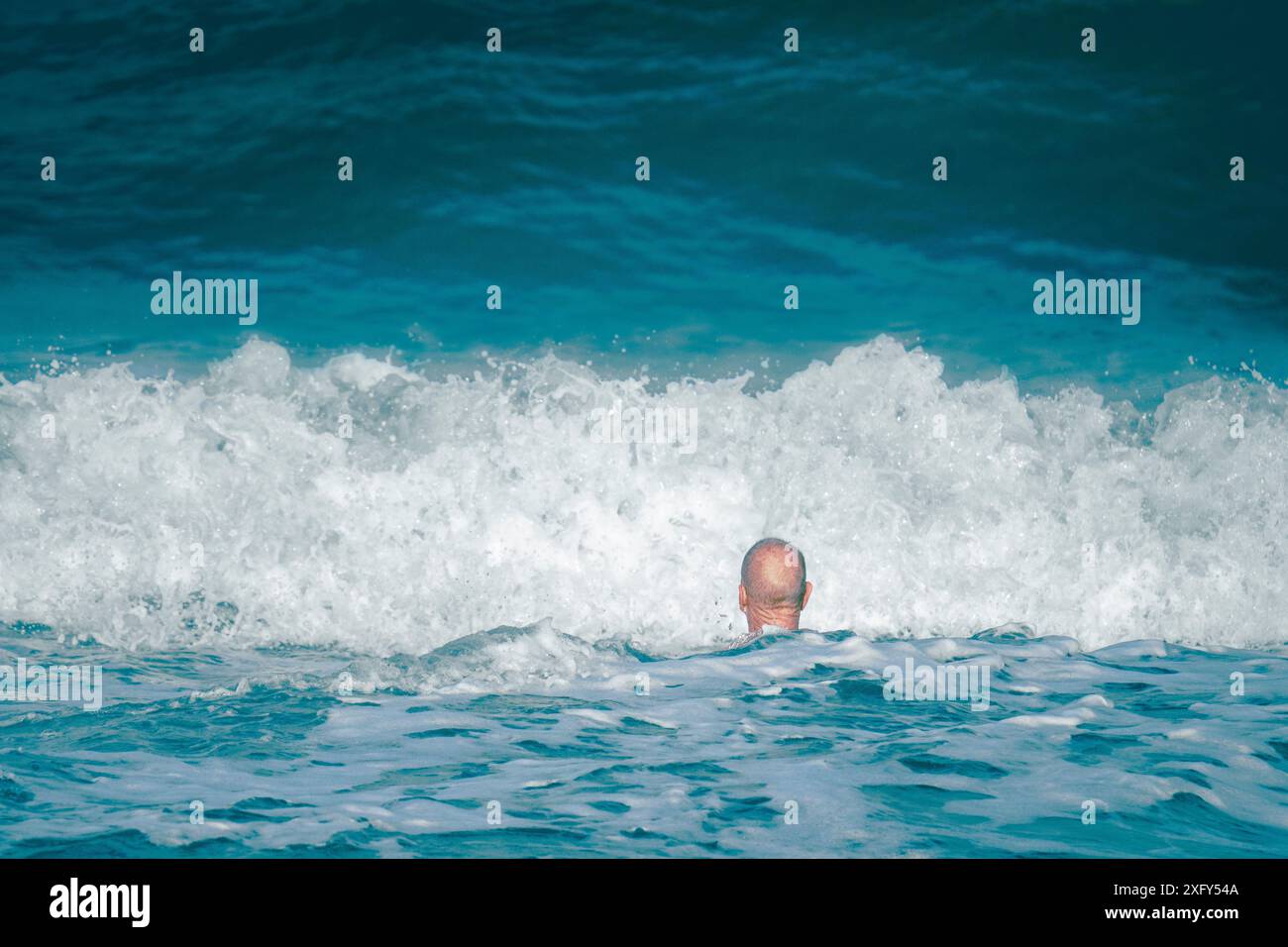 Swimmers intensity hi-res stock photography and images - Alamy