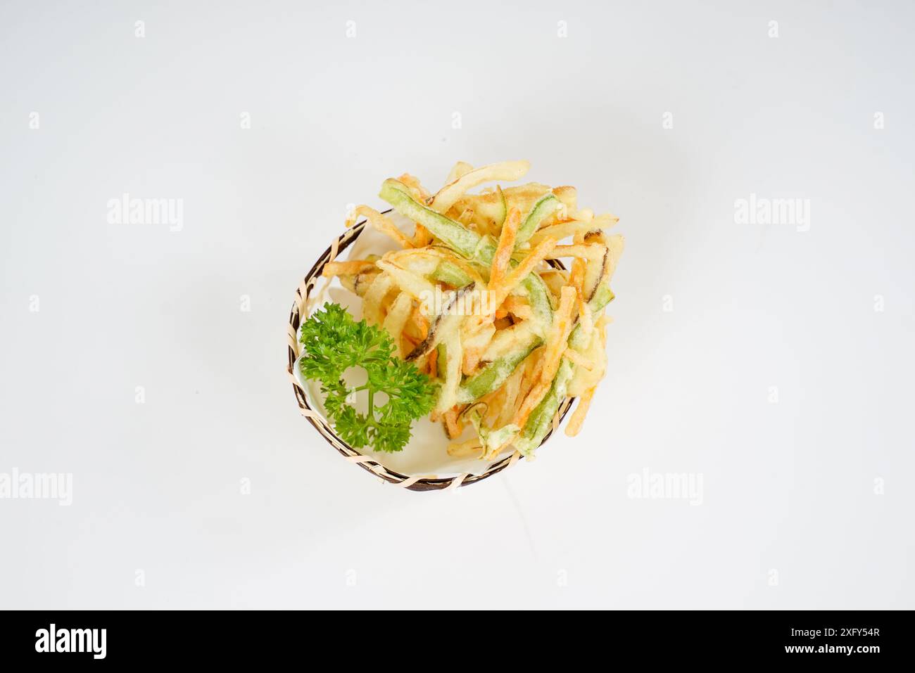Assorted Vegetable Tempura platter, Japanese food Stock Photo - Alamy