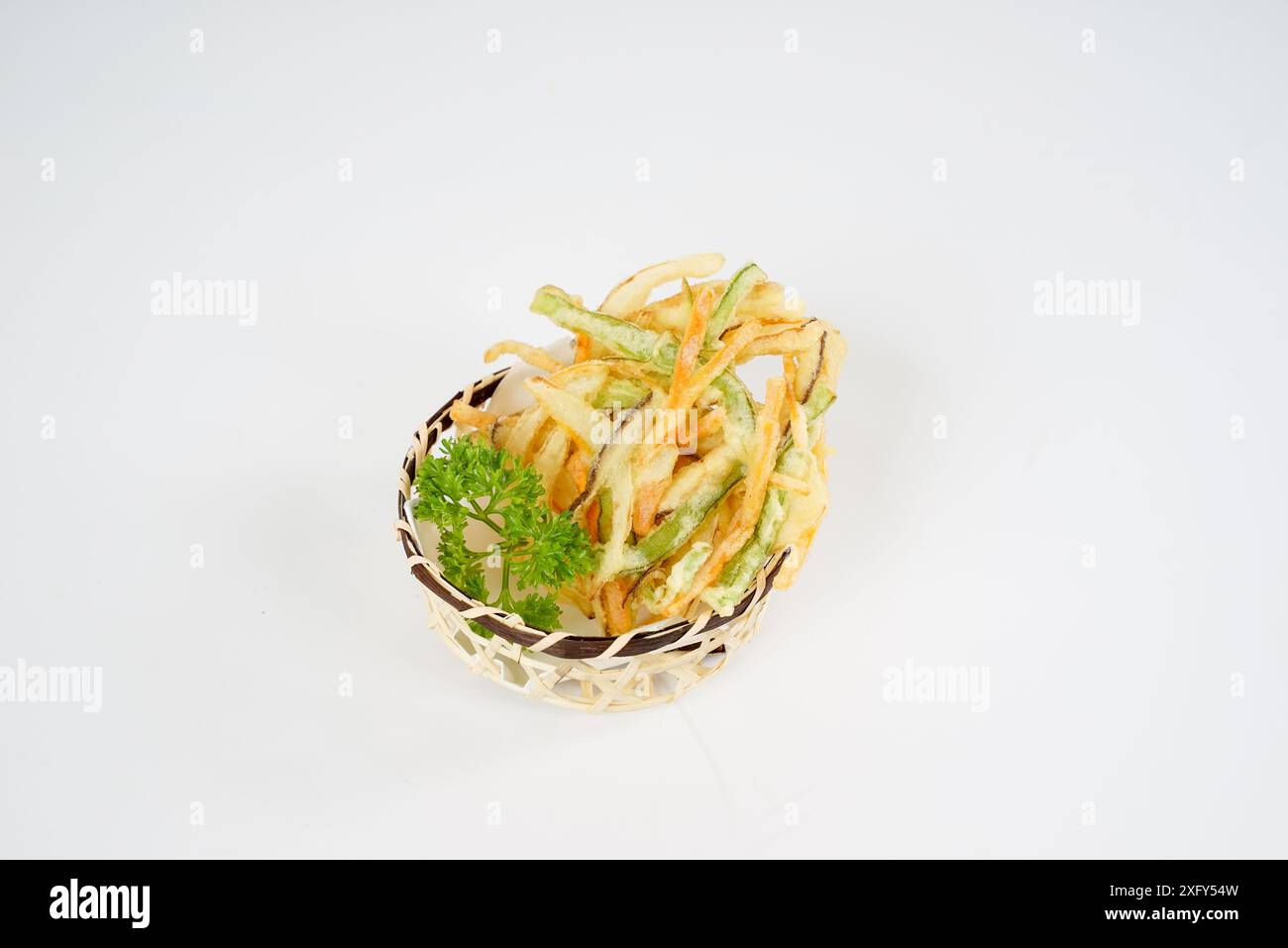 Assorted Vegetable Tempura platter, Japanese food Stock Photo - Alamy