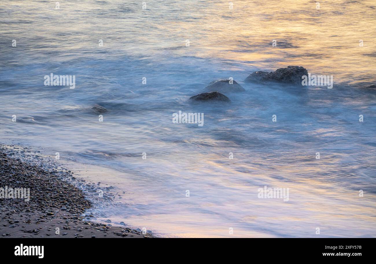 Beach landscape in Spain Stock Photo - Alamy