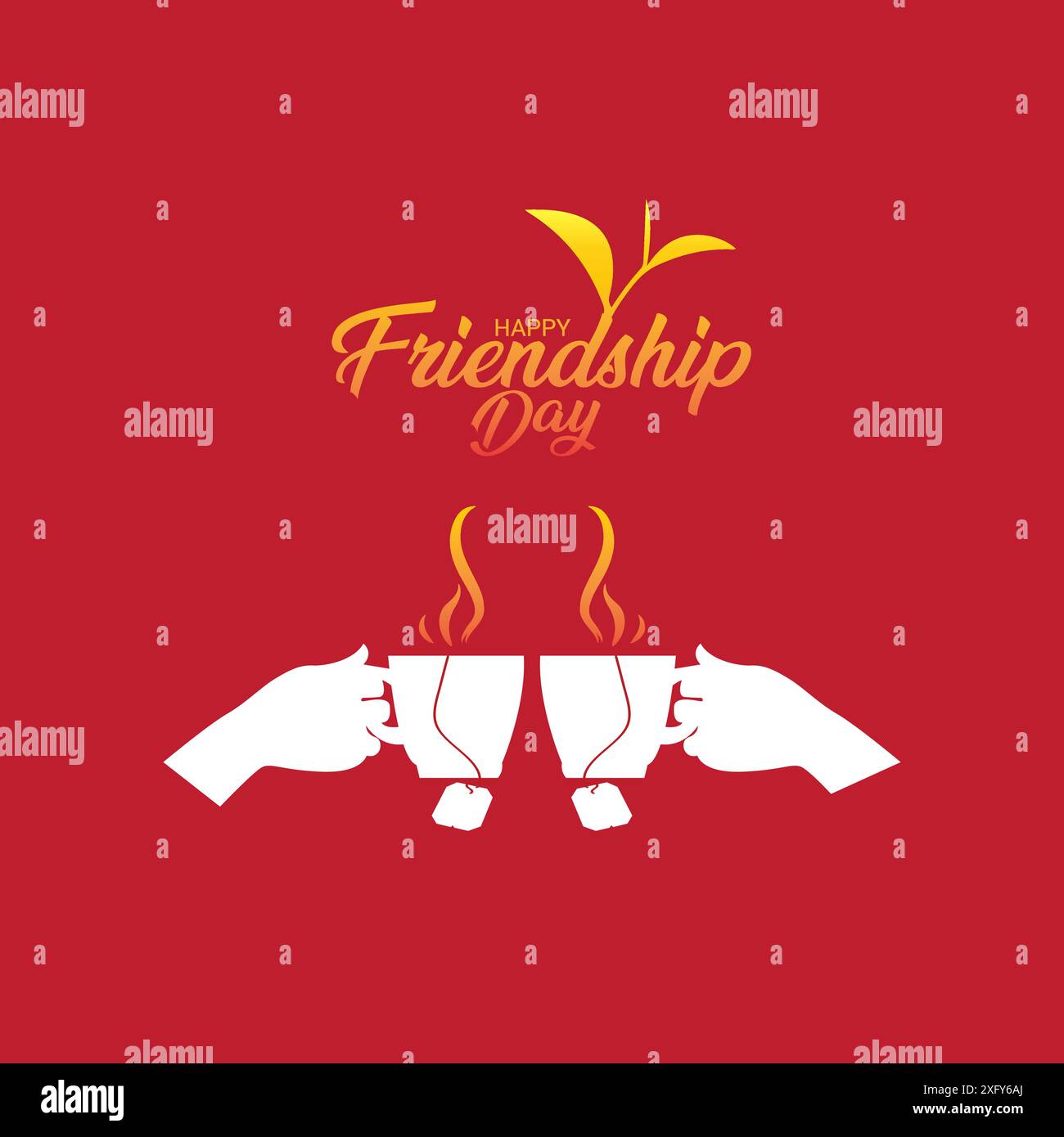 International Friendship Day Tea Coffee holding cup friendship ...