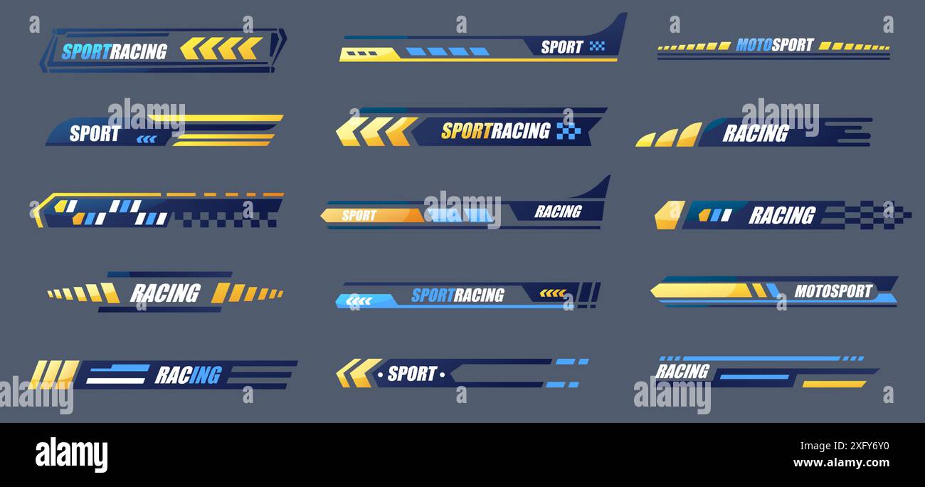 Sport car stripes. Racing car stripe vinyl decals and stickers ...