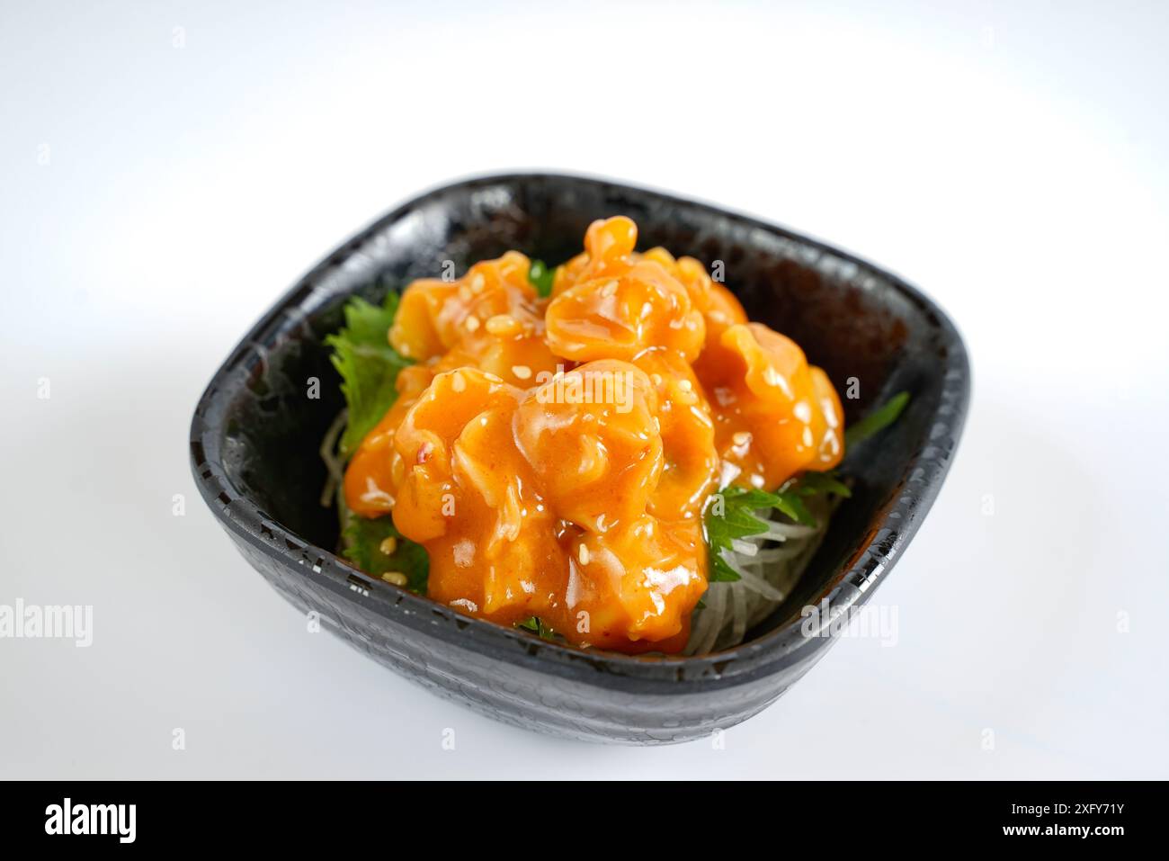 Japanese food appetizer platter,Japanese seasoned octopus with wasabi ...