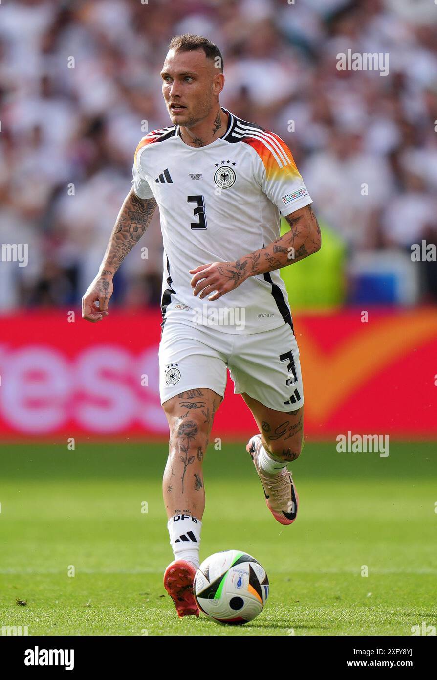 Germany's David Raum during the UEFA Euro 2024, quarter-final match at ...