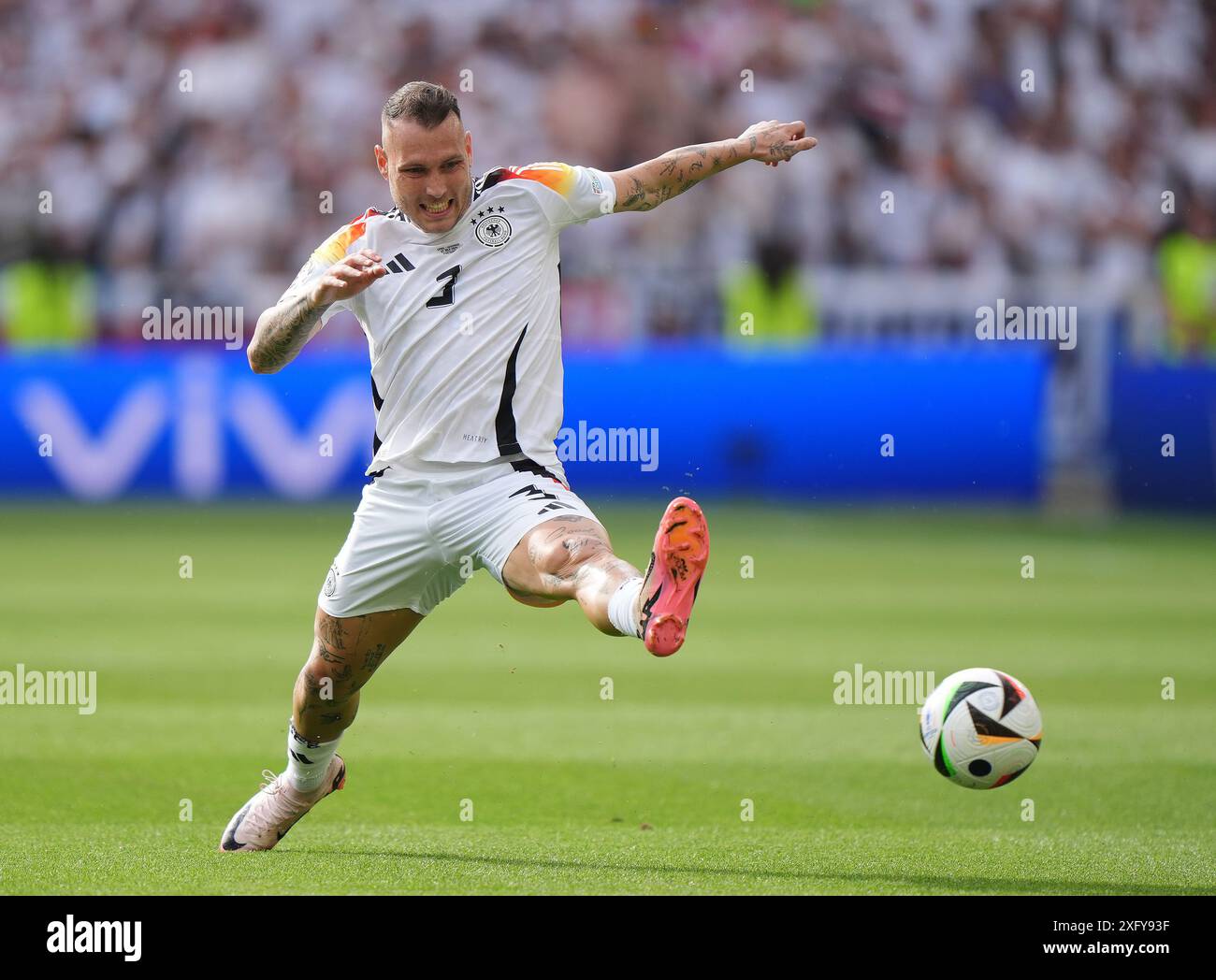 Germany's David Raum during the UEFA Euro 2024, quarter-final match at ...