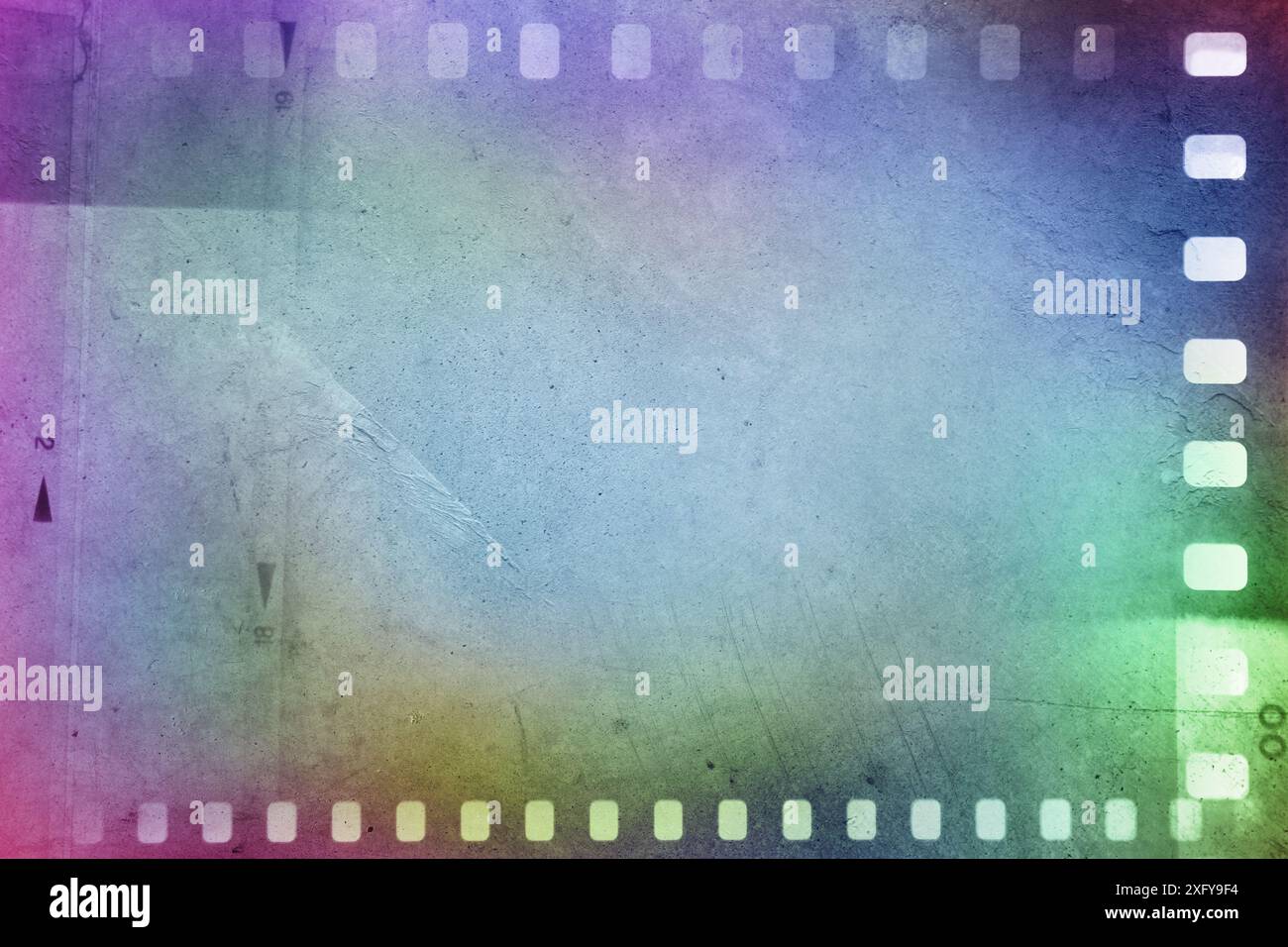 Colorful film negative frames background Stock Photo - Alamy