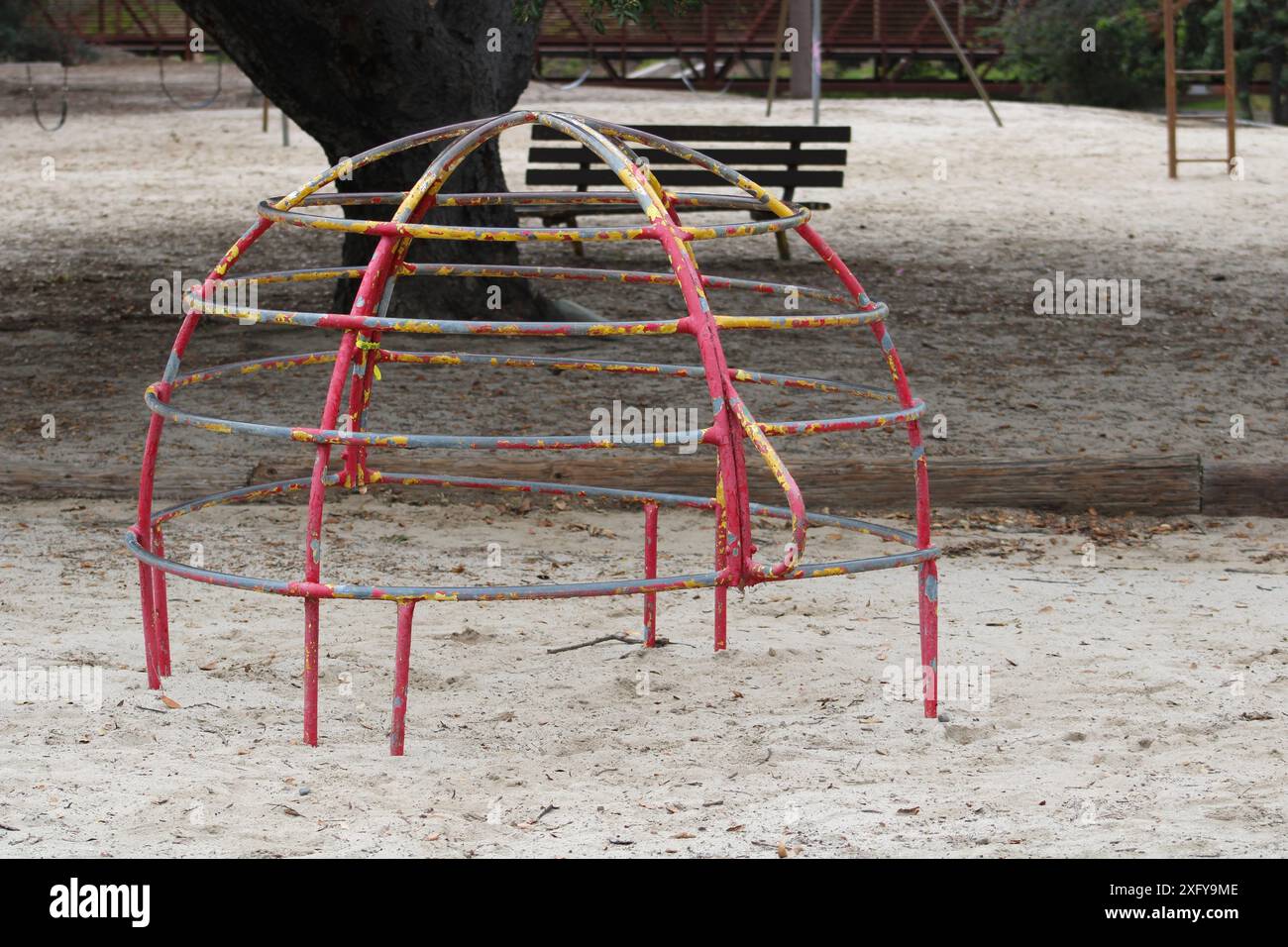 children school playground jungle gym Stock Photo - Alamy