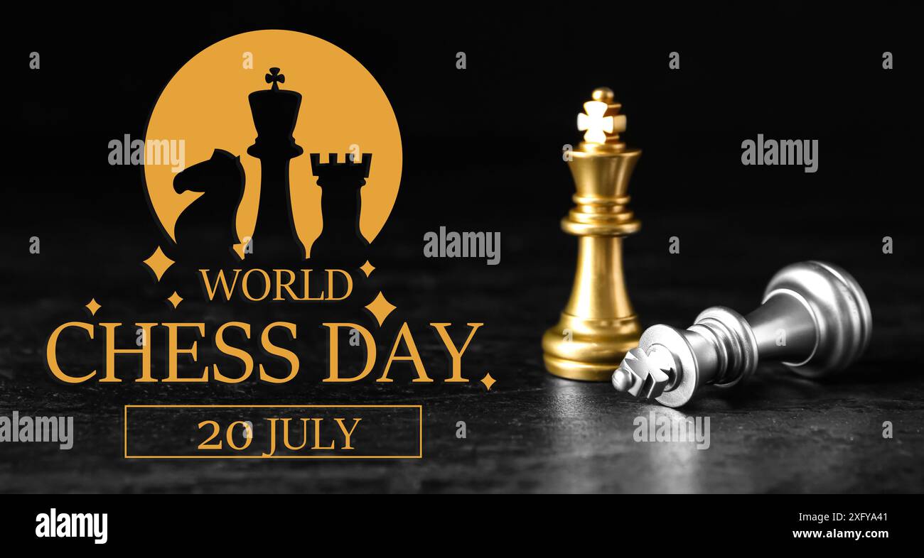 Poster international day chess hi-res stock photography and images - Alamy
