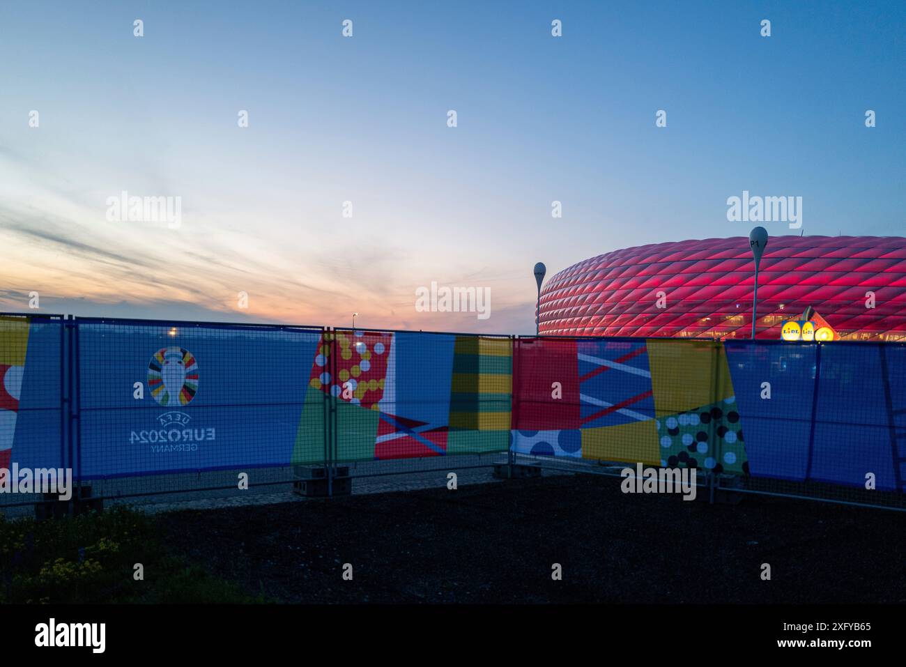 Munich, Arena, UEFA Euro 2024, stadium, football, European Championship ...