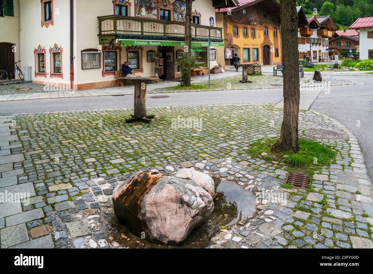 Germany, Bavaria, Mittenwald, right next to the historic old town is ...