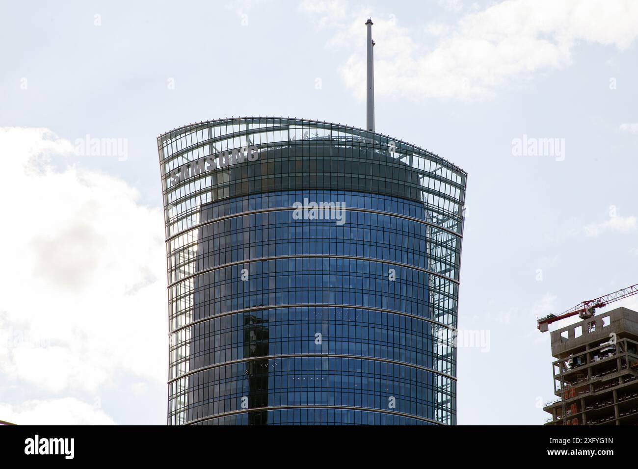 The Warsaw Spire is a complex of neomodern office buildings in Warsaw ...