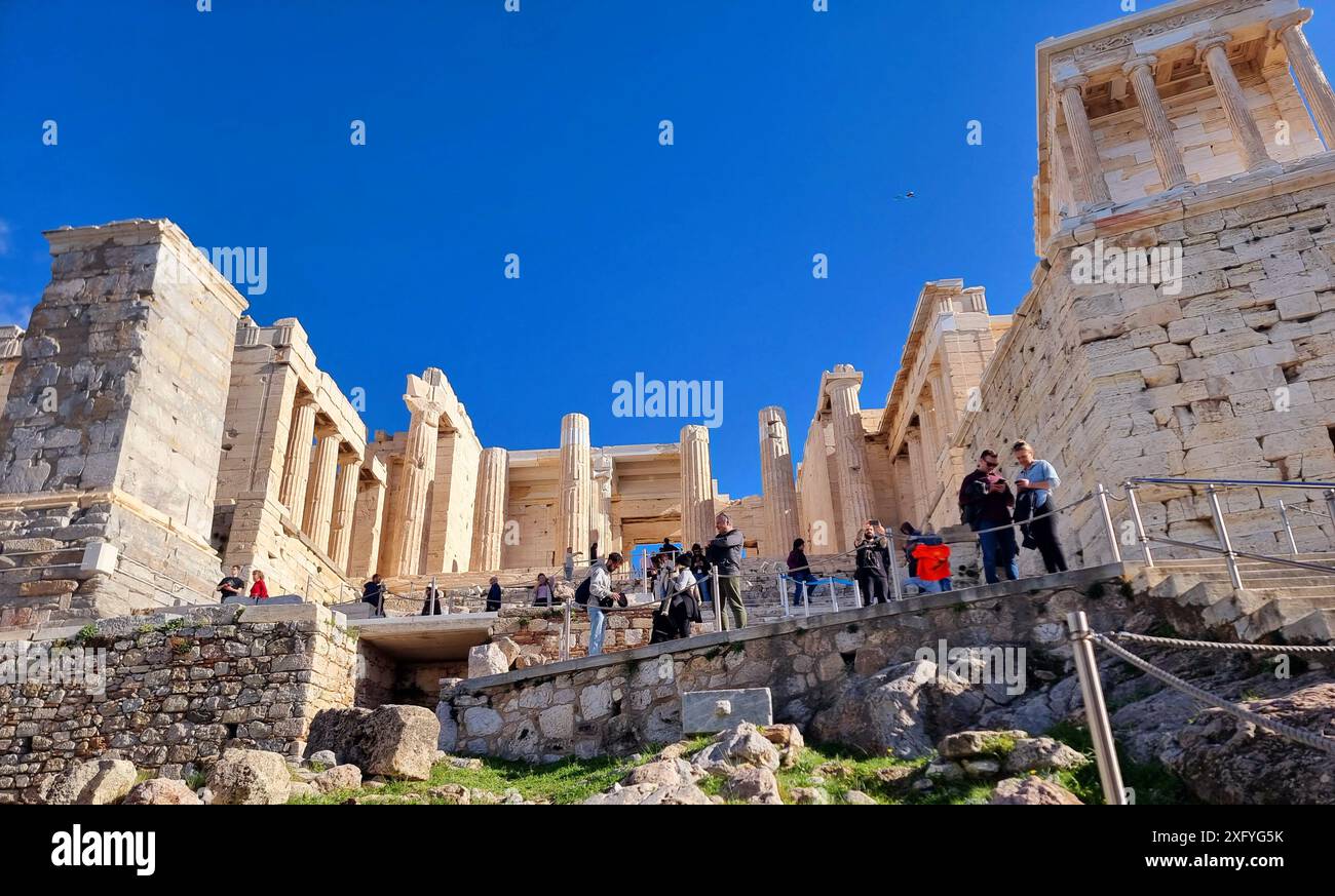 Athenian roads hi-res stock photography and images - Alamy