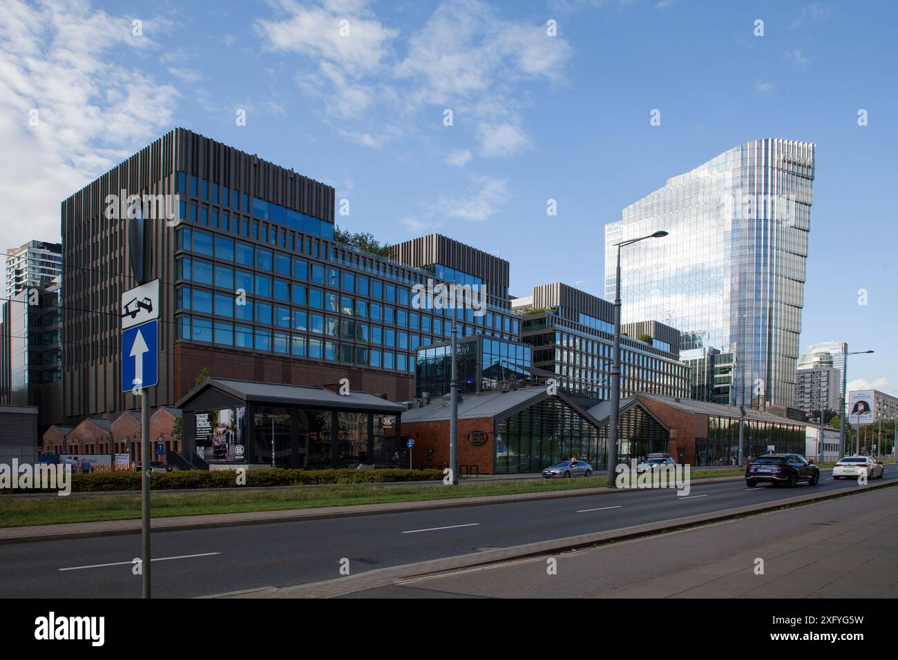 Norblin Factory - Fabryka Norblina and Mennica Legacy Tower in Warsaw ...