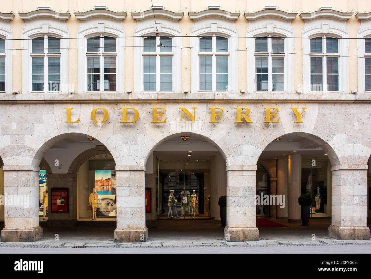 The fashion and traditional costume store Lodenfrey on Maffeistraße in ...