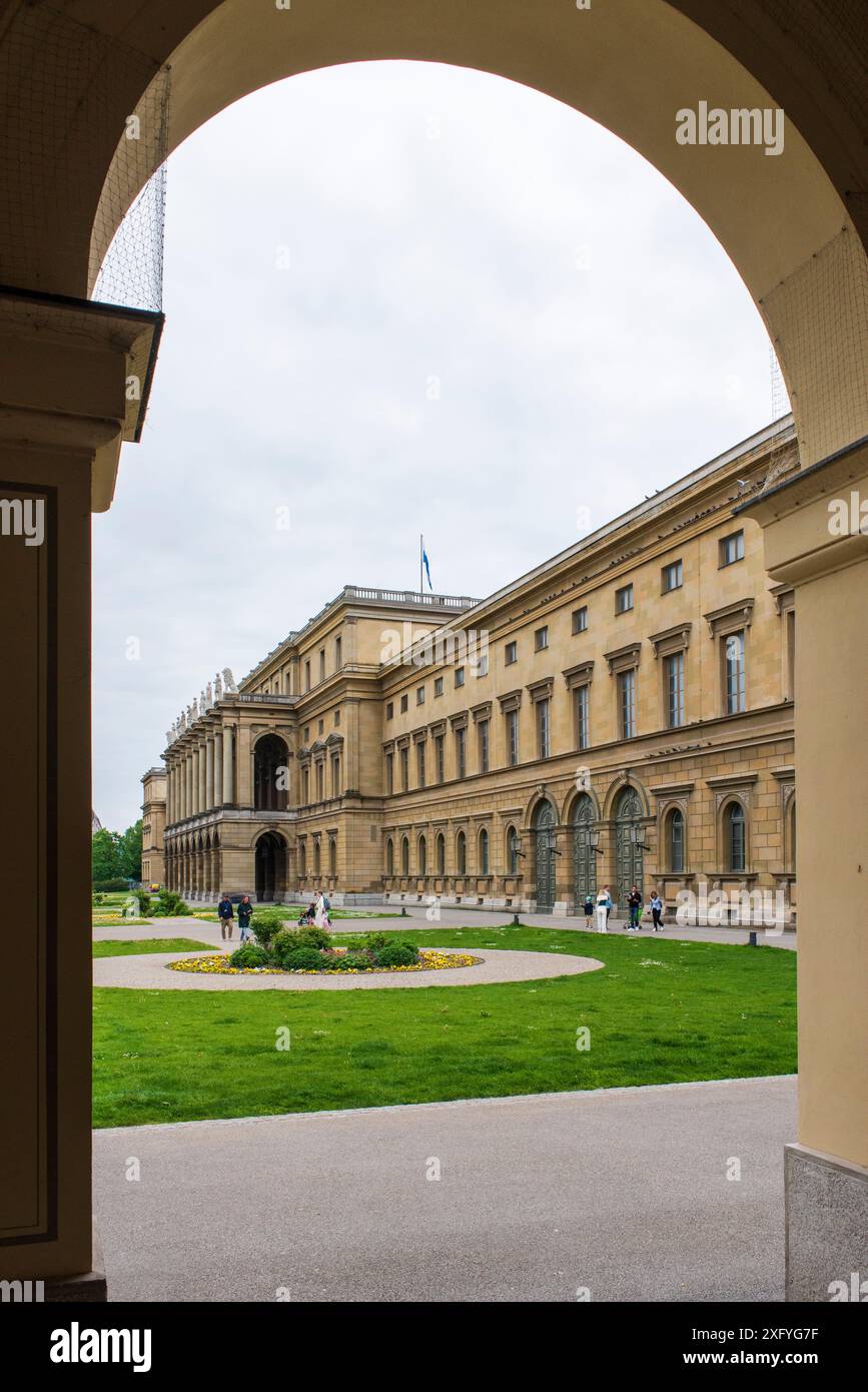 The Munich Residenz was once the residence and seat of government of ...