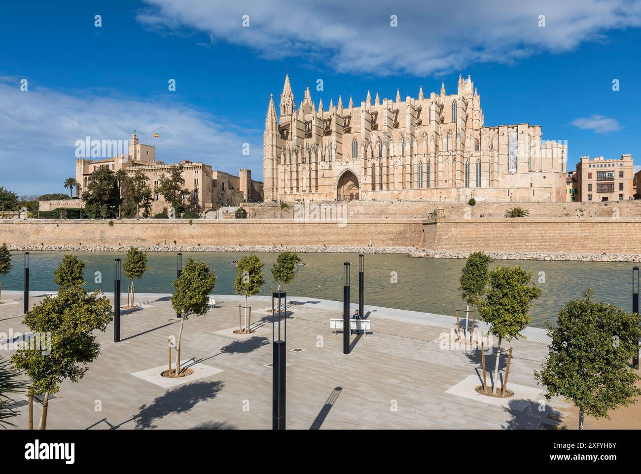 Royal Palace and Cathedral of Palma, Cathedral of St. Mary, Palma ...