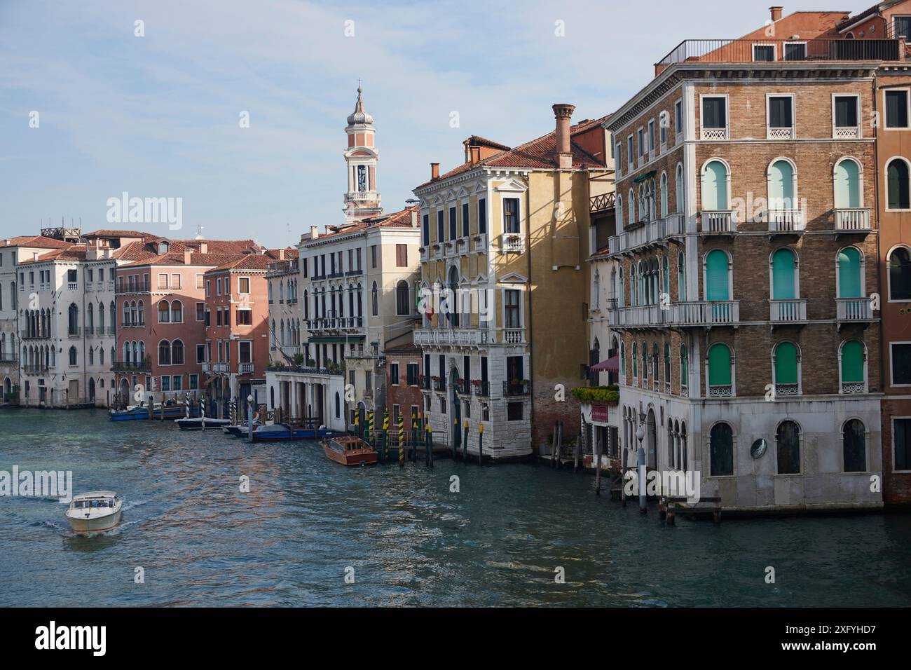 Palazzi with church tower hi-res stock photography and images - Alamy