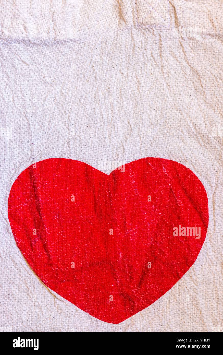 Heart symbol, text free space Stock Photo - Alamy
