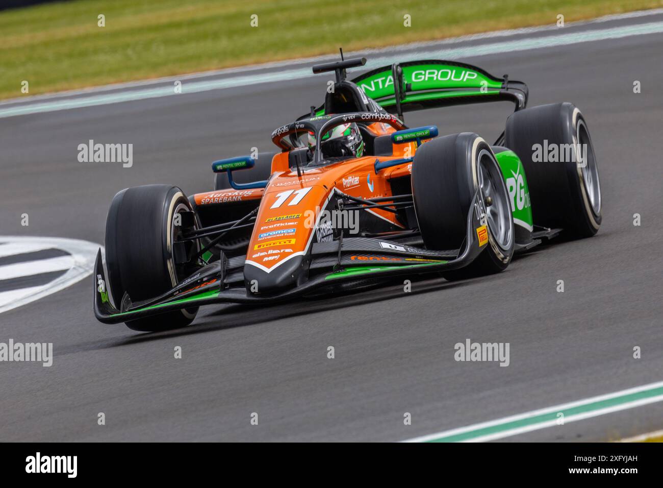 11 HAUGER Dennis (nor), MP Motorsport, Dallara F2 2024, action during ...
