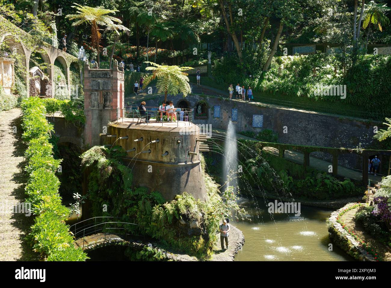 Monte Palace, Tropical Garden, Monte district, Funchal, Madeira Island ...