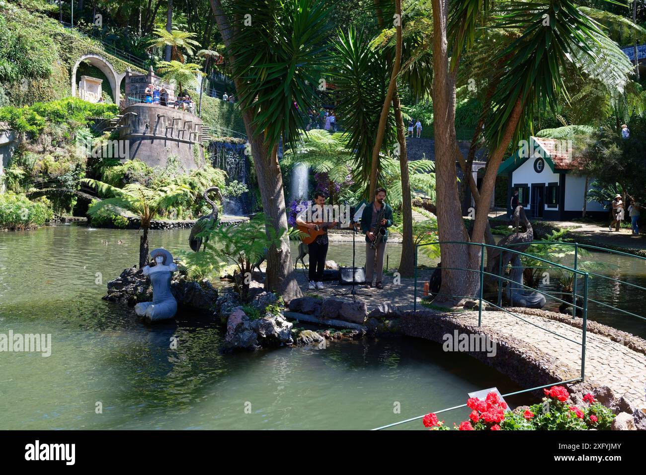 Monte Palace, Tropical Garden, Monte district, Funchal, Madeira Island ...
