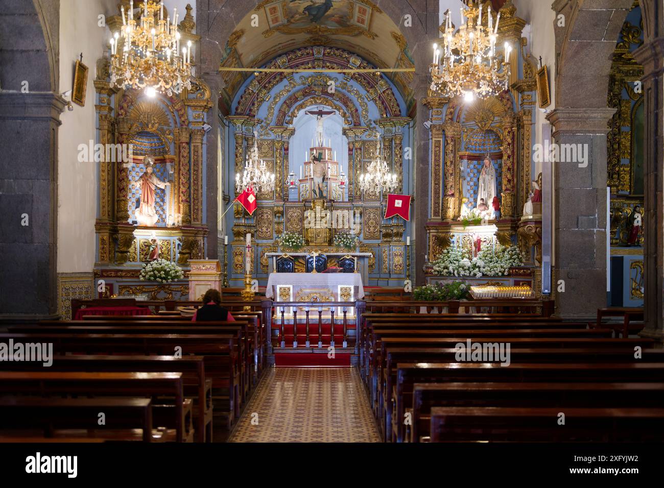 Church igreja matriz de sao sebstiao hi-res stock photography and ...