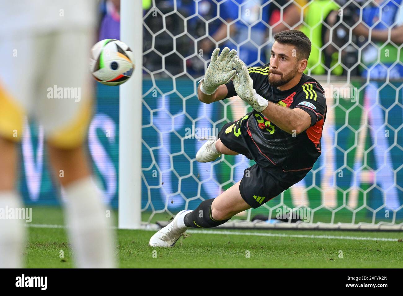 Stuttgart, Germany. 05th July, 2024. goalkeeper Unai Simon (23) of ...