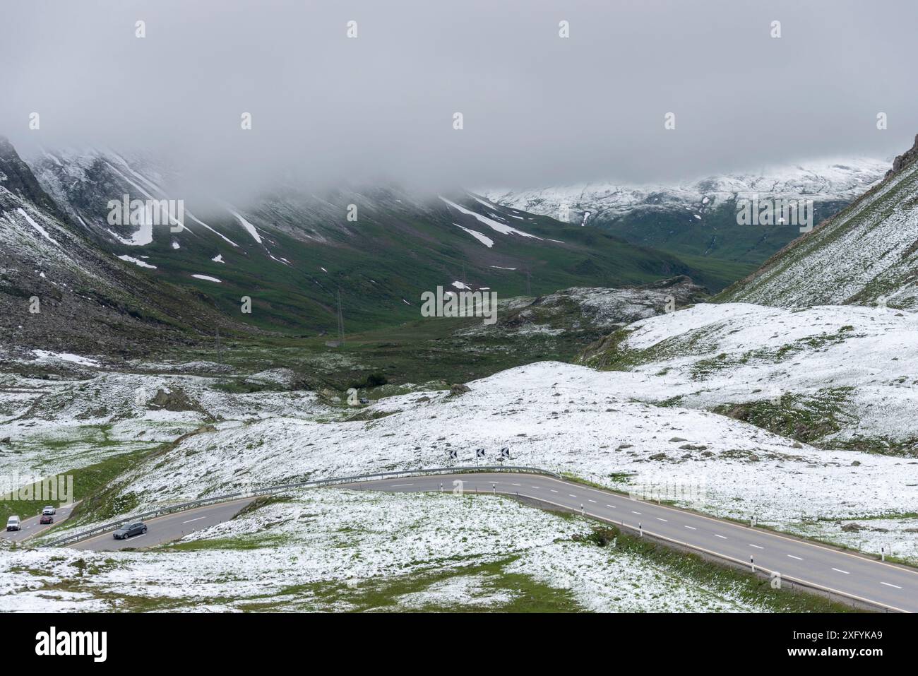 Julier Pass, Alpine pass, Grisons, Switzerland Stock Photo - Alamy