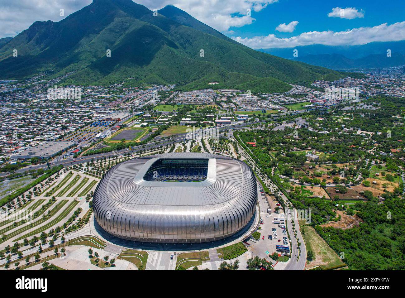 Monterrey aerial hi-res stock photography and images - Alamy