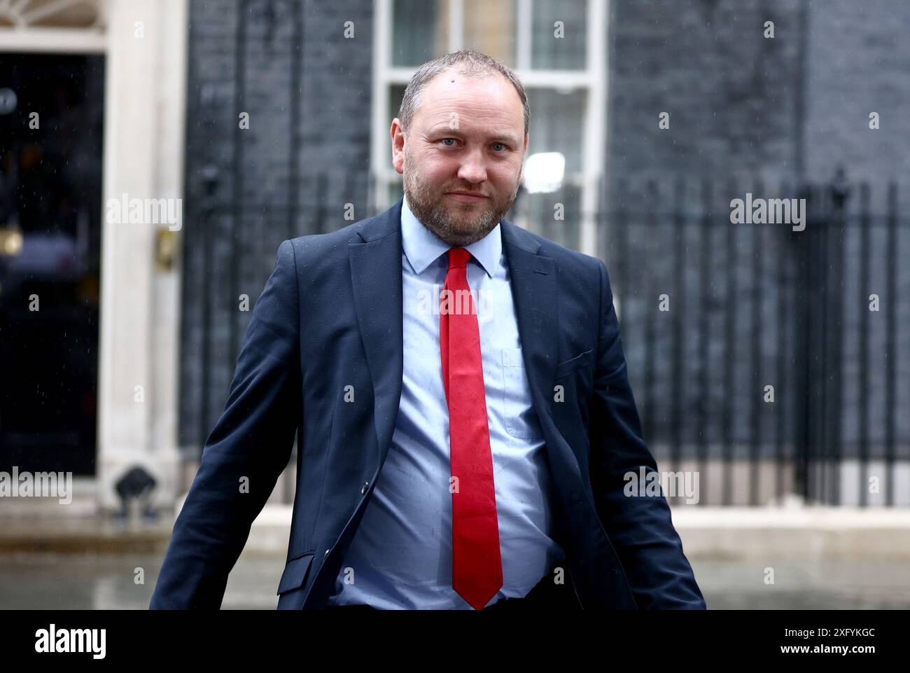 Labour MP Ian Murray leaves 10 Downing Street, London, after being ...