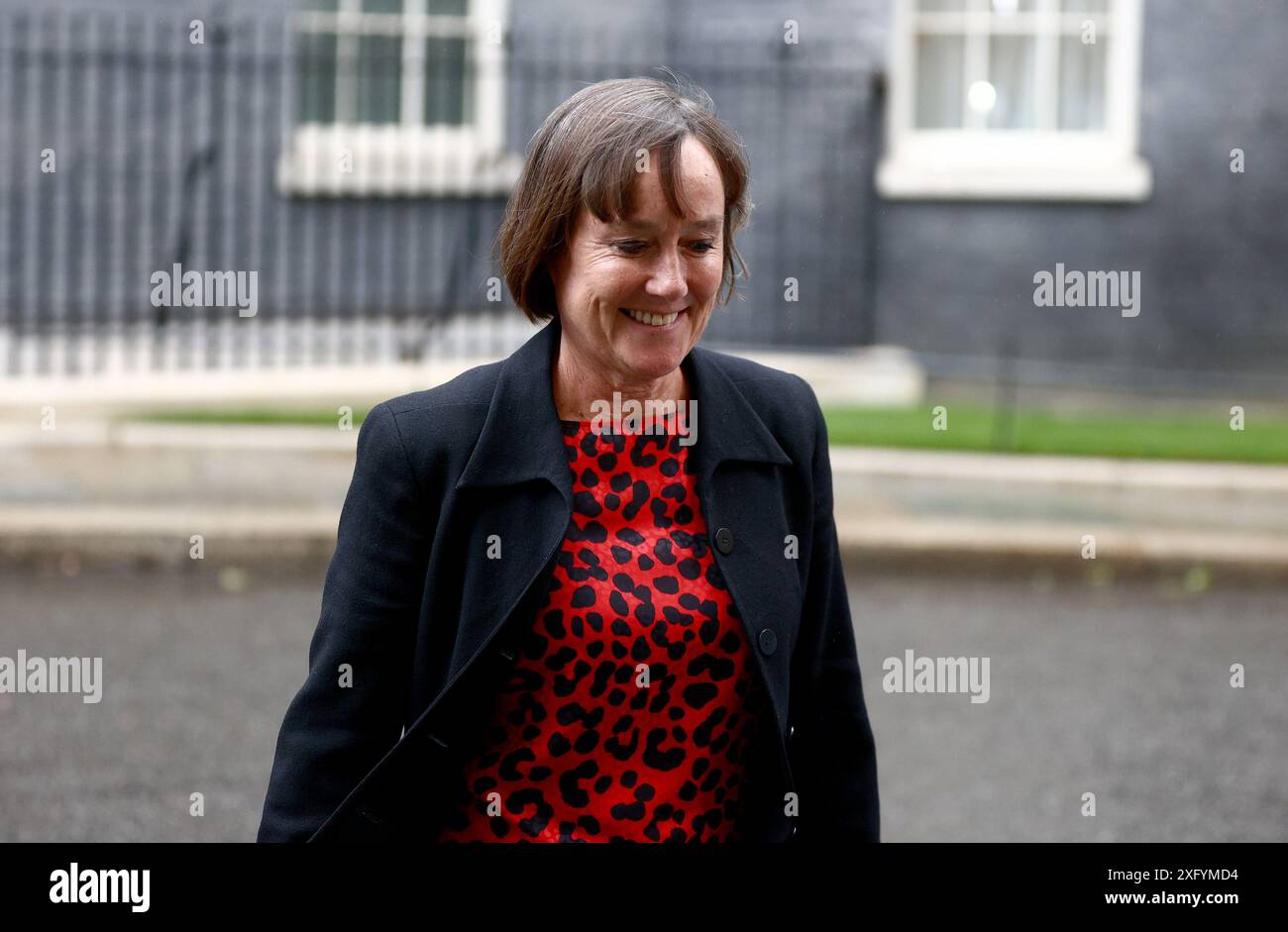 Labour MP Jo Stevens leaves 10 Downing Street, London, after being ...