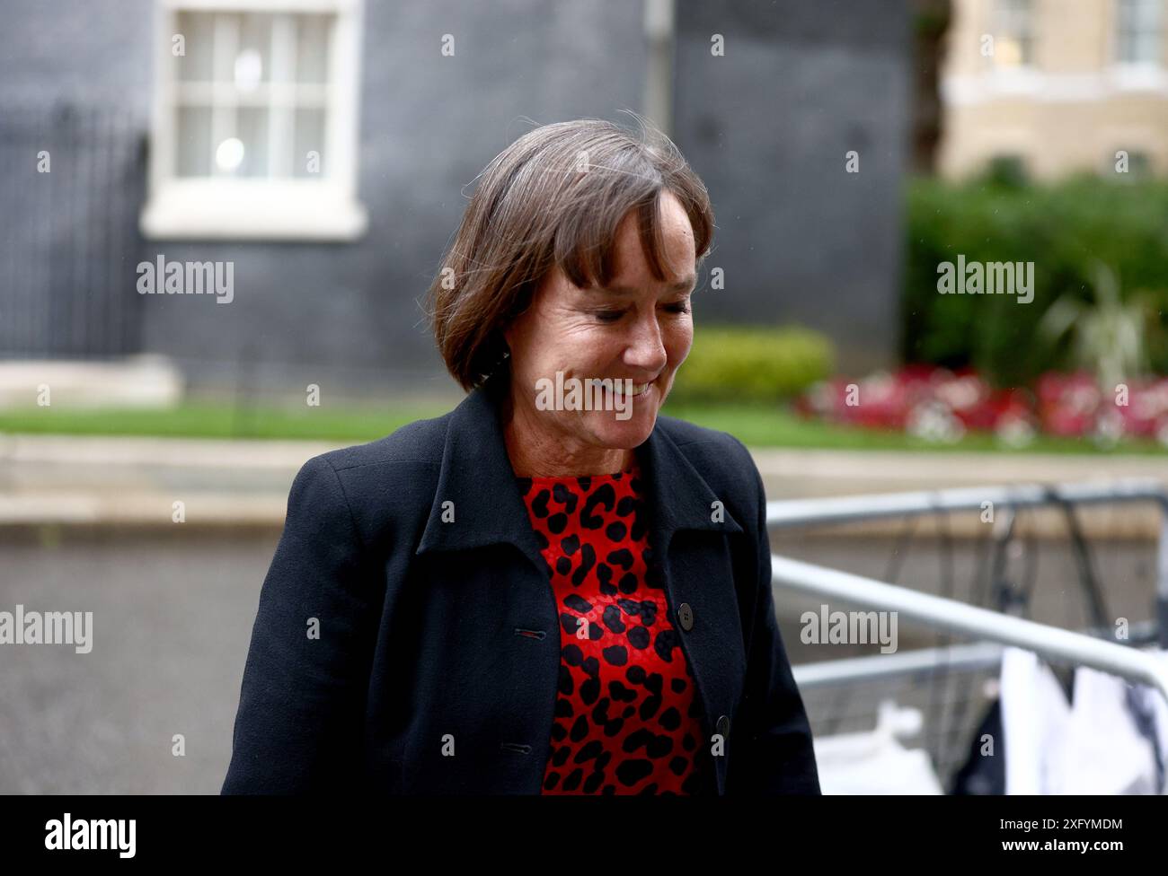 Labour MP Jo Stevens leaves 10 Downing Street, London, after being ...