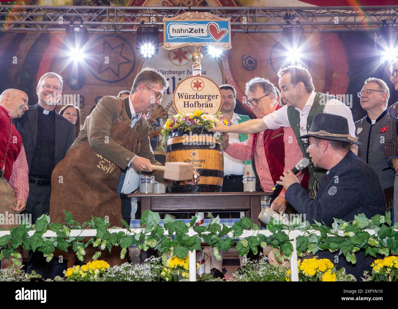Bavaria, Germany. July 5th, 2024. Würzburg's Lord Mayor Christian ...