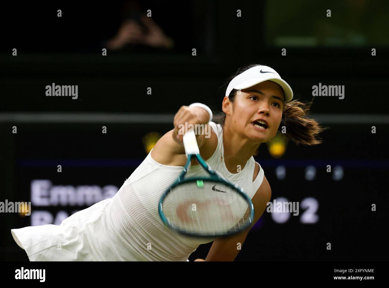 Wimbledon, London, UK. 05th July, 2024. Emma Raducanu during her third ...