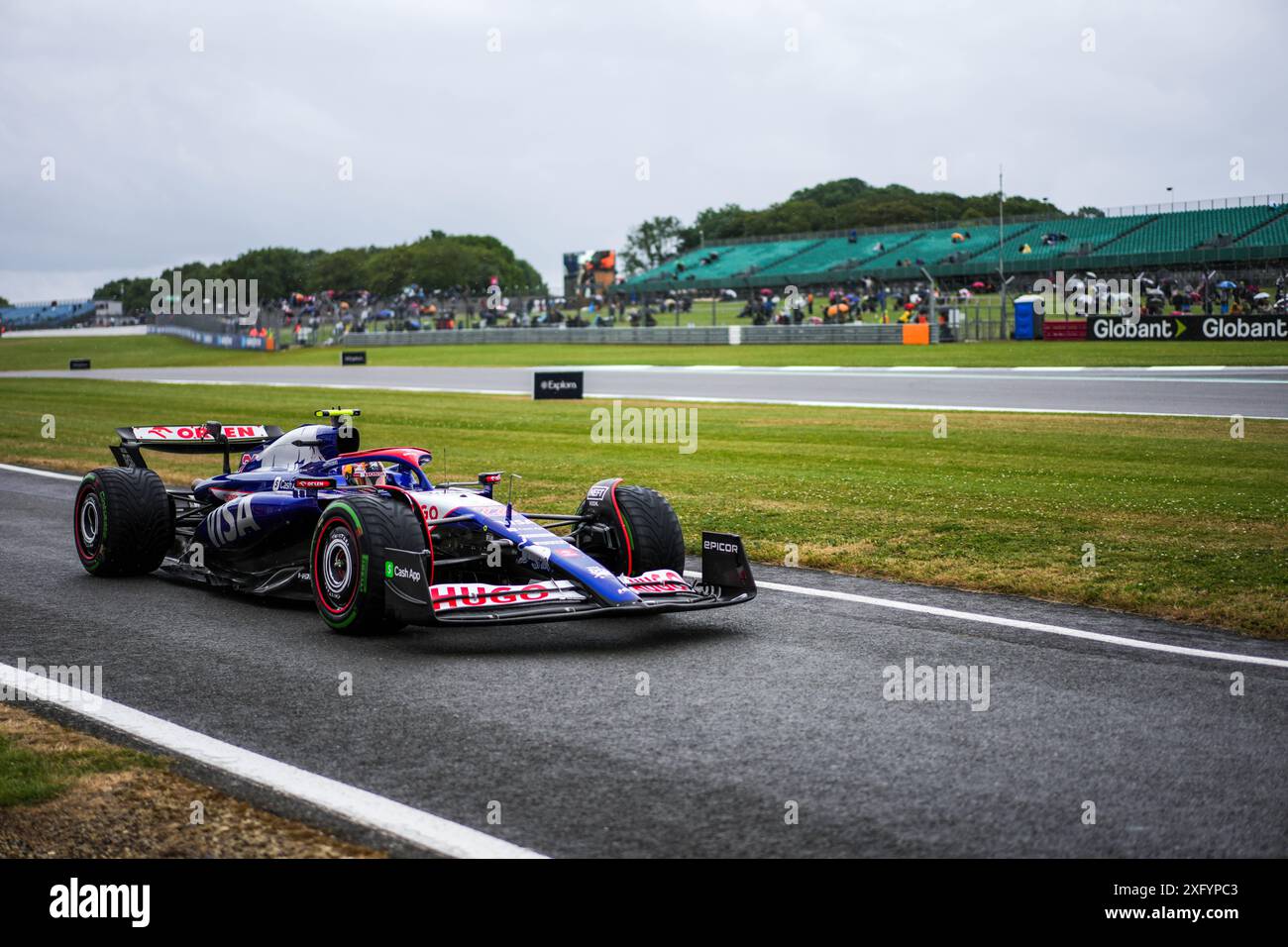 Silverstone, UK. July 5, 2024. Yuki Tsunoda - RB Formula 1 - British ...