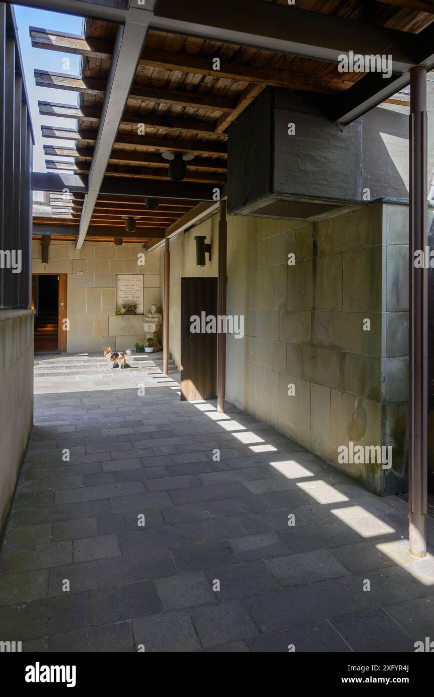 Santa Maria Assunta, Church, Alvar Aalto, Riola di Vergato, Italy Stock ...