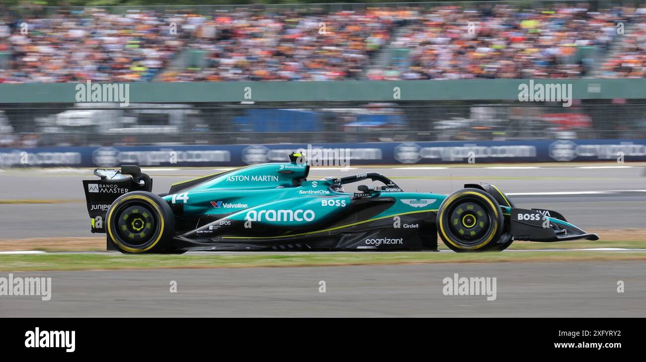 Silverstone Circuit, Northamptonshire, UK. 5th July, 2024. Formula 1 ...