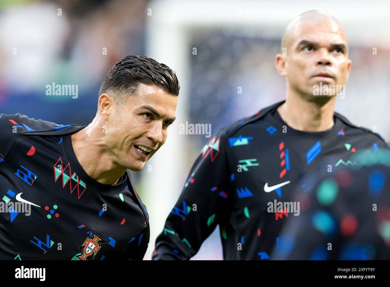Volksparkstadion, Hamburg, Germany. 5th July, 2024. Euro 2024 Quarter Final Football, Portugal ...