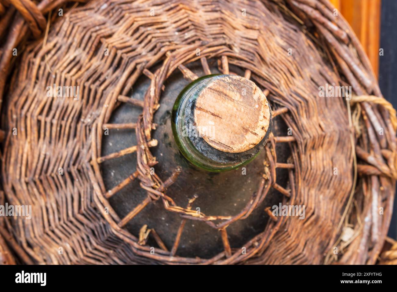 Old fashioned demijohn hi-res stock photography and images - Alamy