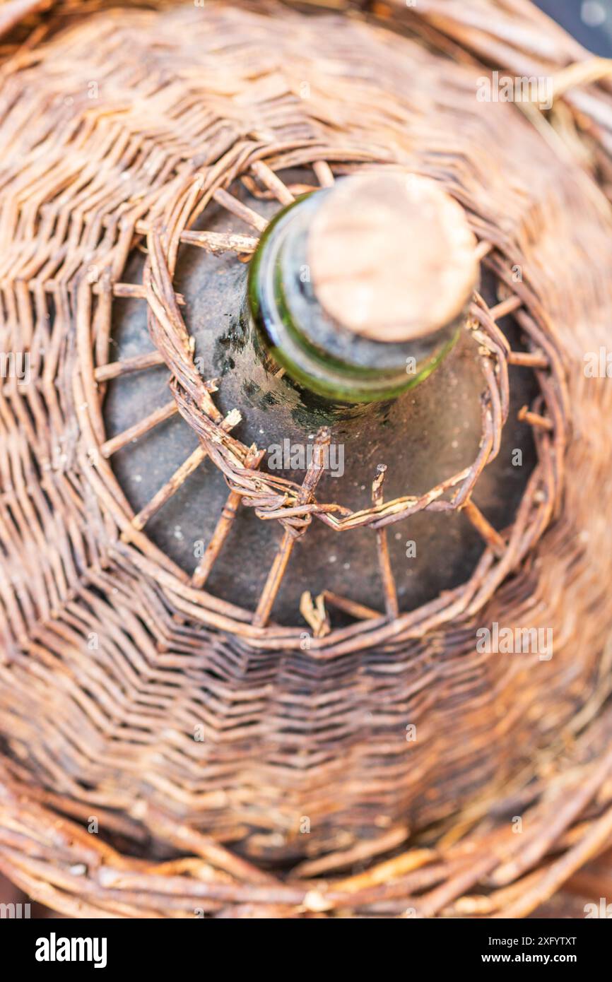 Old fashioned demijohn hi-res stock photography and images - Alamy