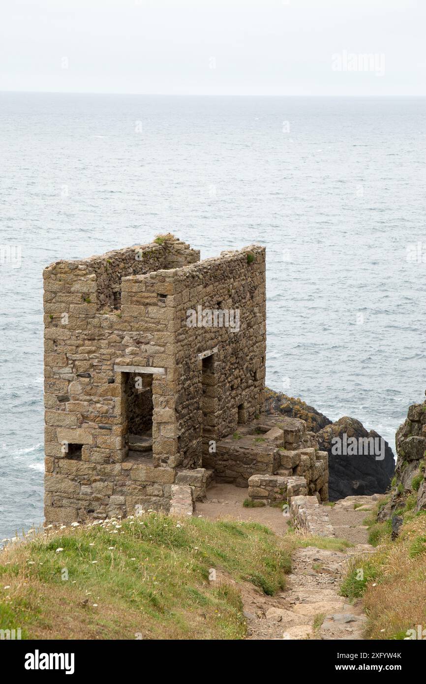 Botallack tin mine Stock Photo - Alamy