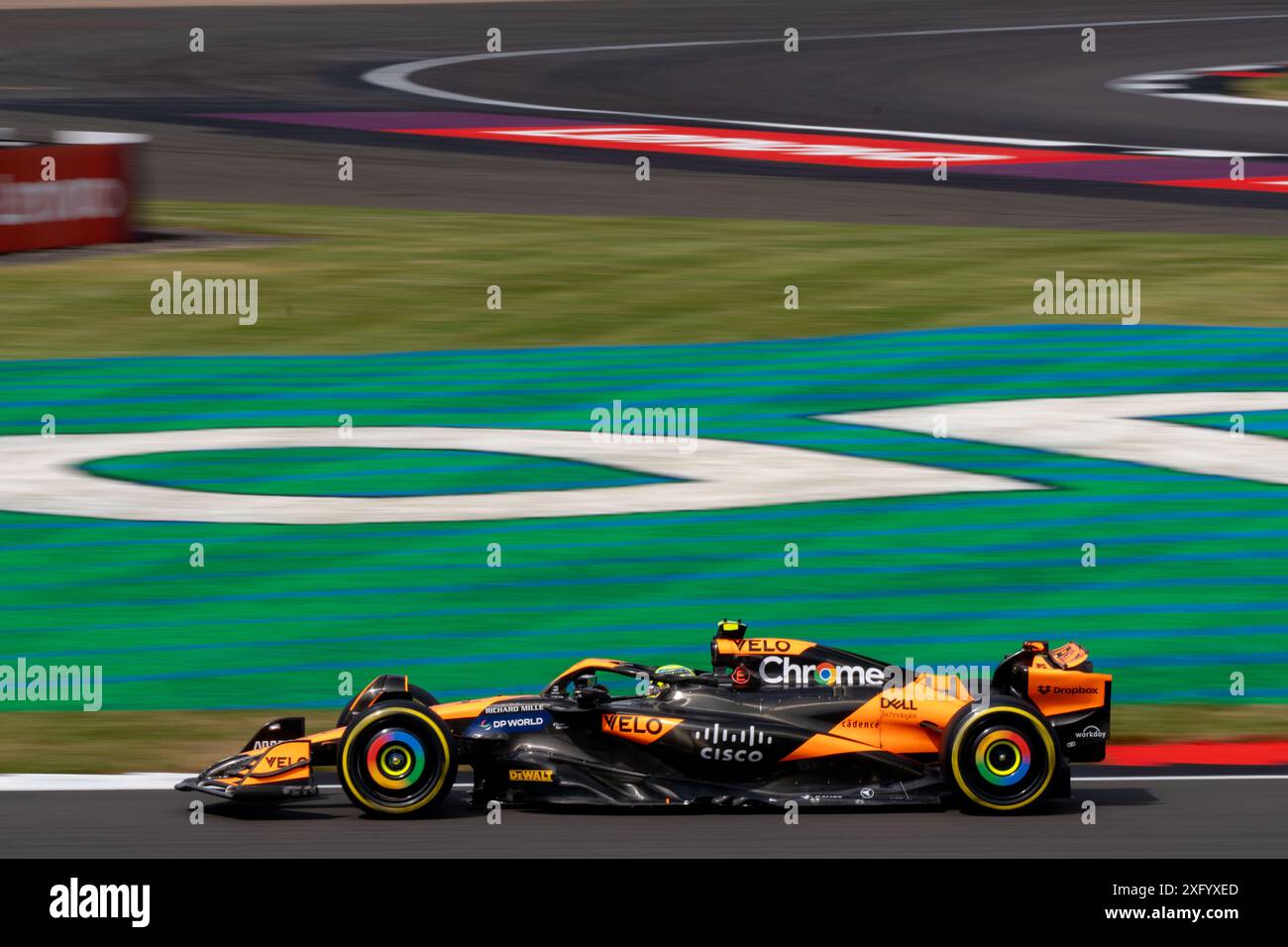 Silverstone (Towcester), UK, 05 Jul 2024, Lando Norris Securing the Top ...