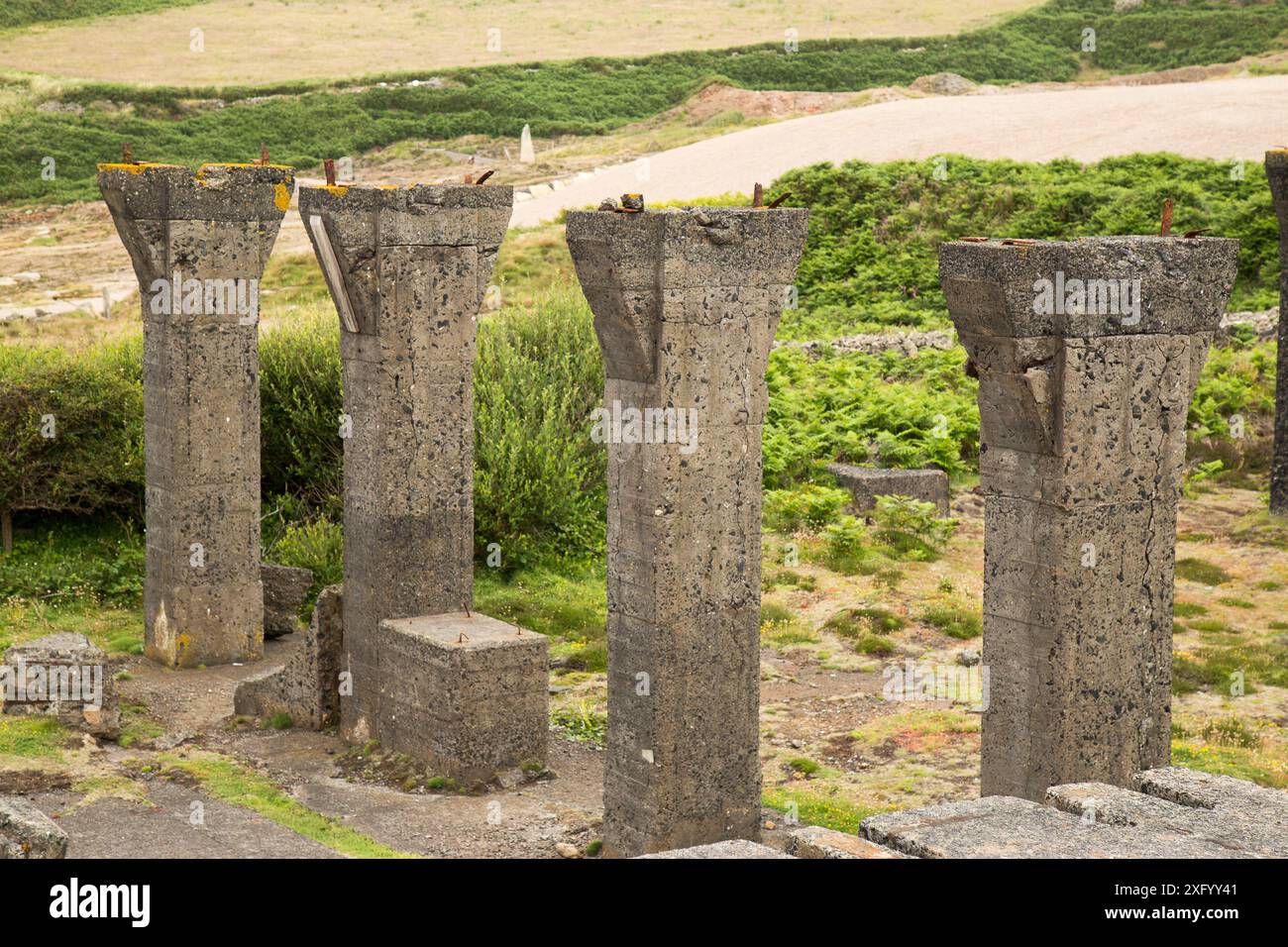 Levant tin mine Stock Photo - Alamy