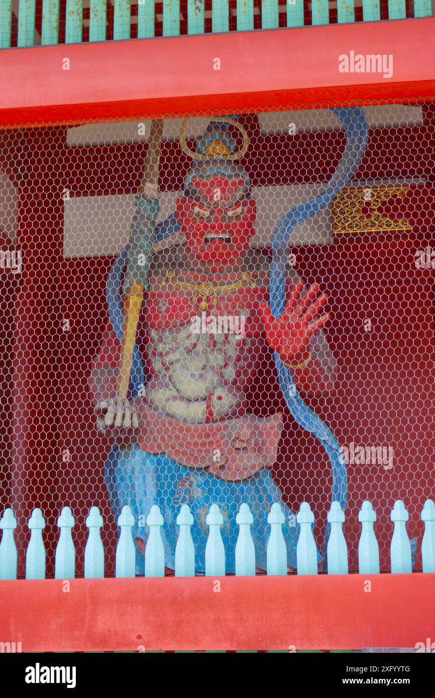 Japanese temple keeper hi-res stock photography and images - Alamy