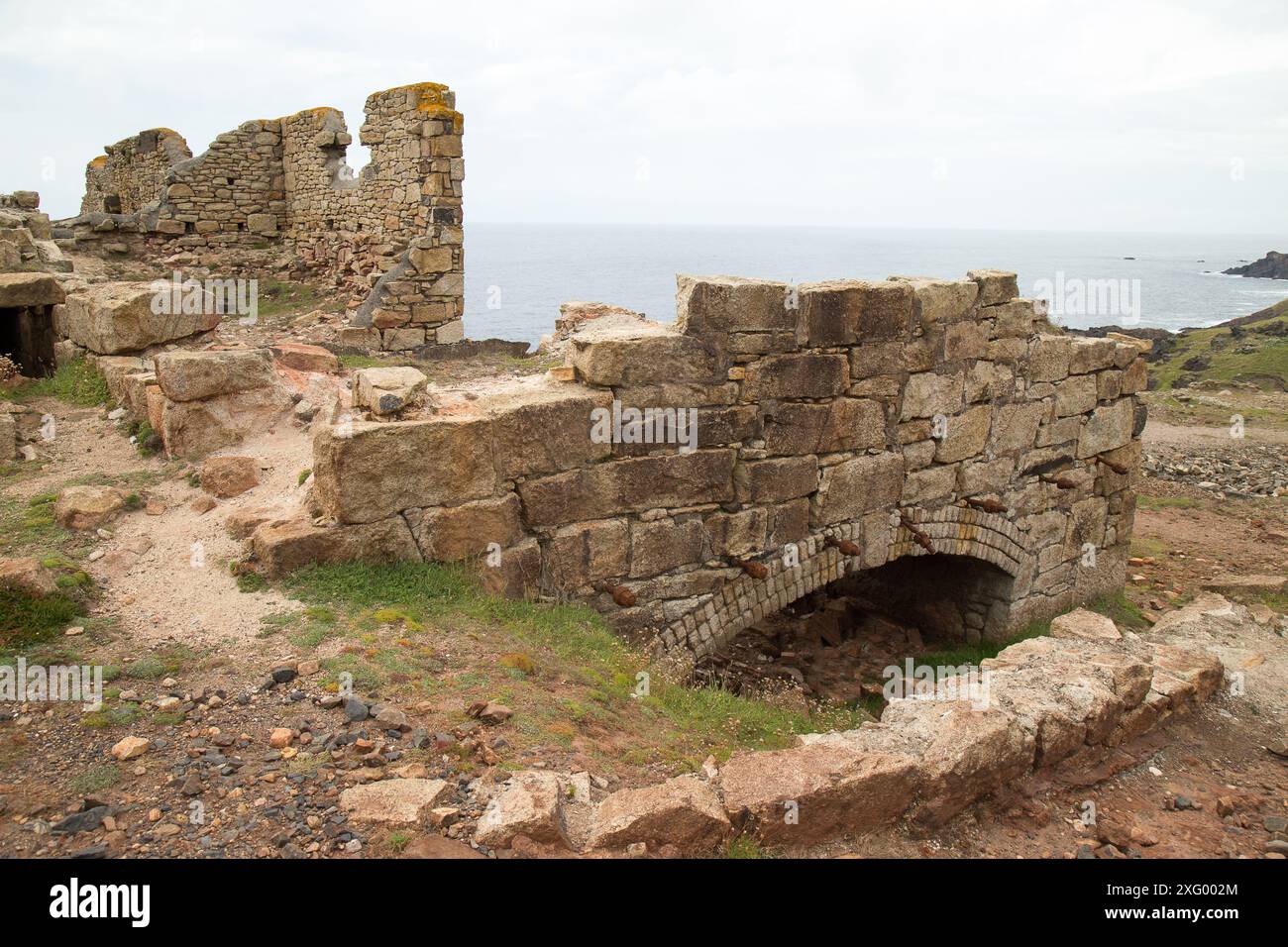 Levant tin mine Stock Photo - Alamy