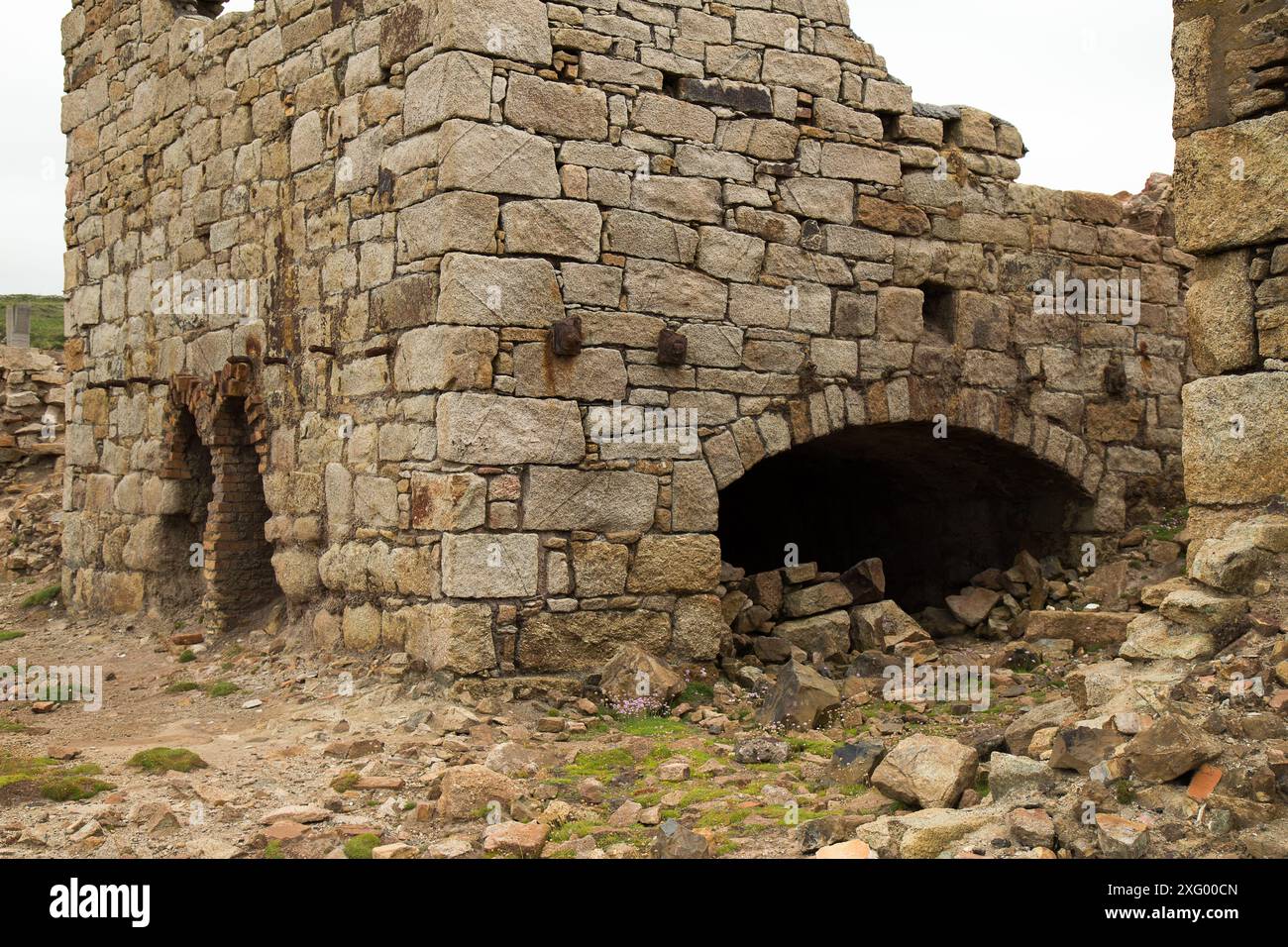 Levant tin mine Stock Photo - Alamy