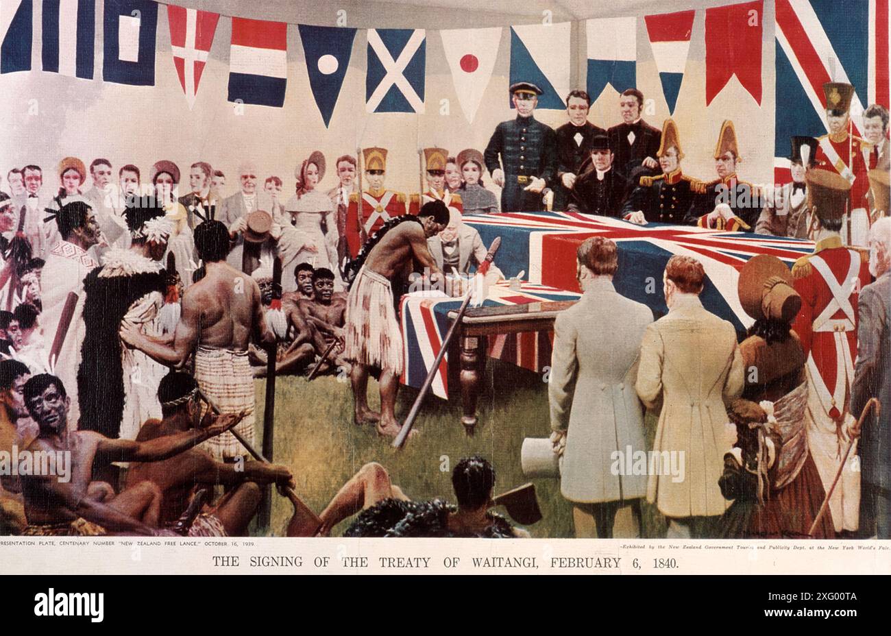 Treaty of waitangi hi-res stock photography and images - Alamy