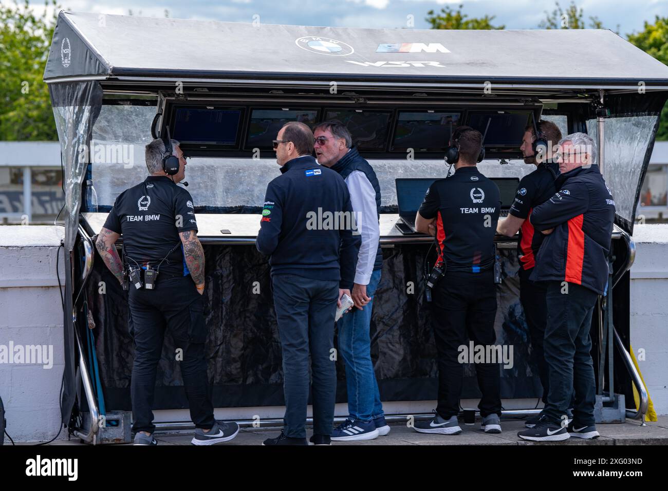 Andover, Hampshire - June 8th 2024: British Touring Car Championship ...