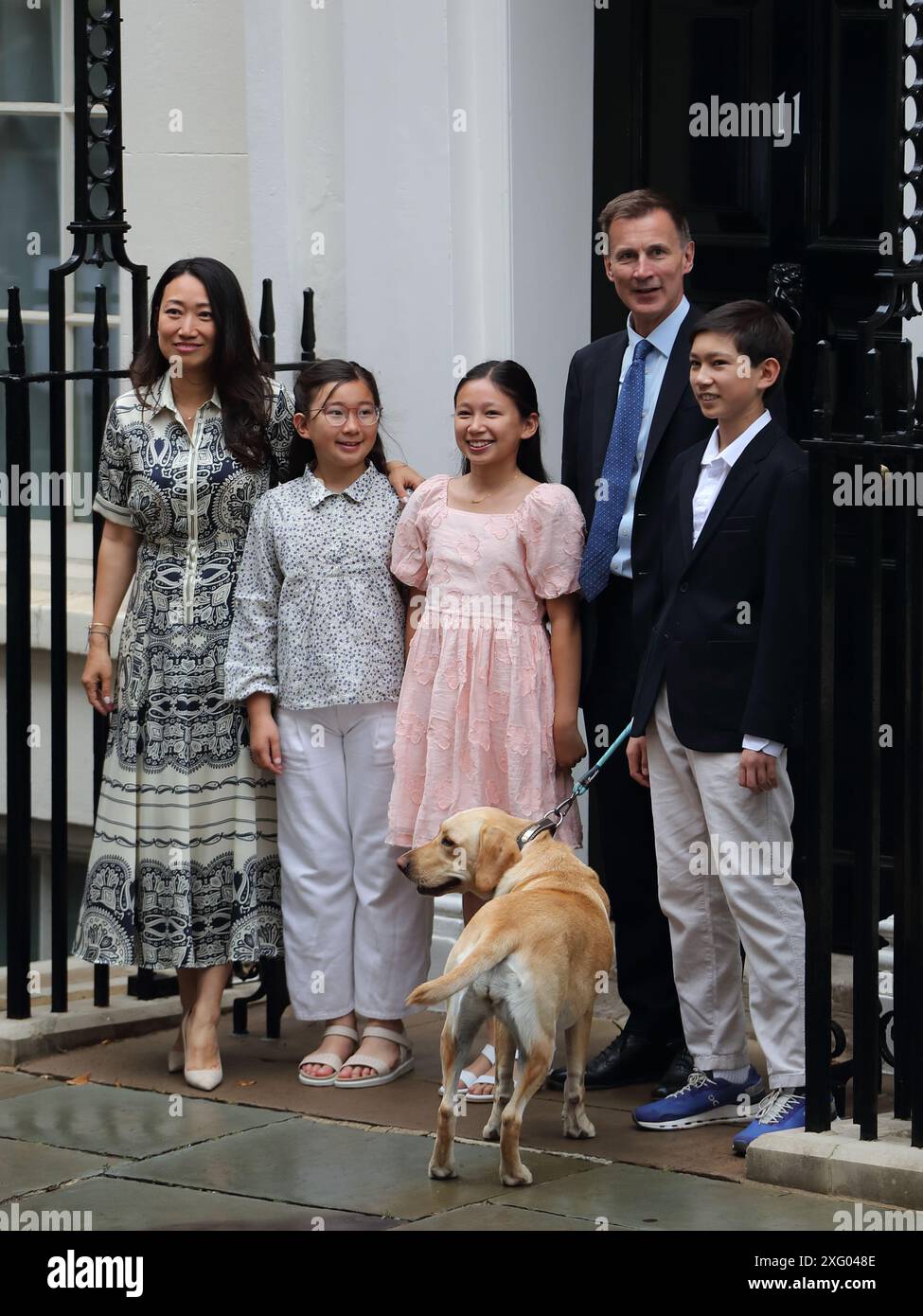 London, UK. 5th July, 2024. British Chancellor of the Exchequer Jeremy ...