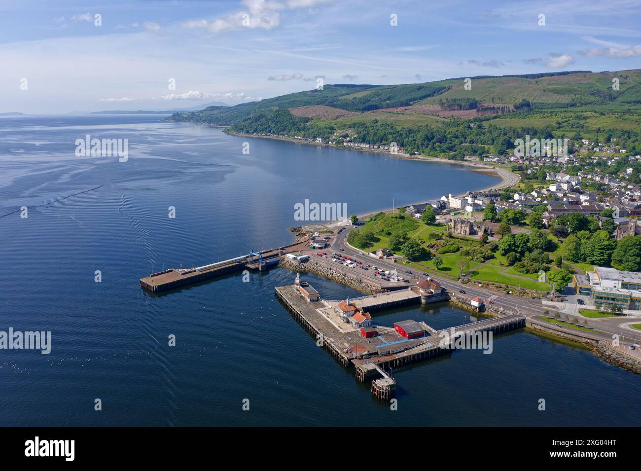 Dunoon town centre hi-res stock photography and images - Alamy